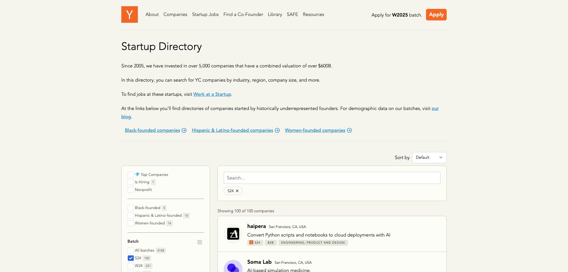 YC S24のAI/生成AIスタートアップ63社から学ぶ最新AIトレンド | DeskrexAIリサーチ