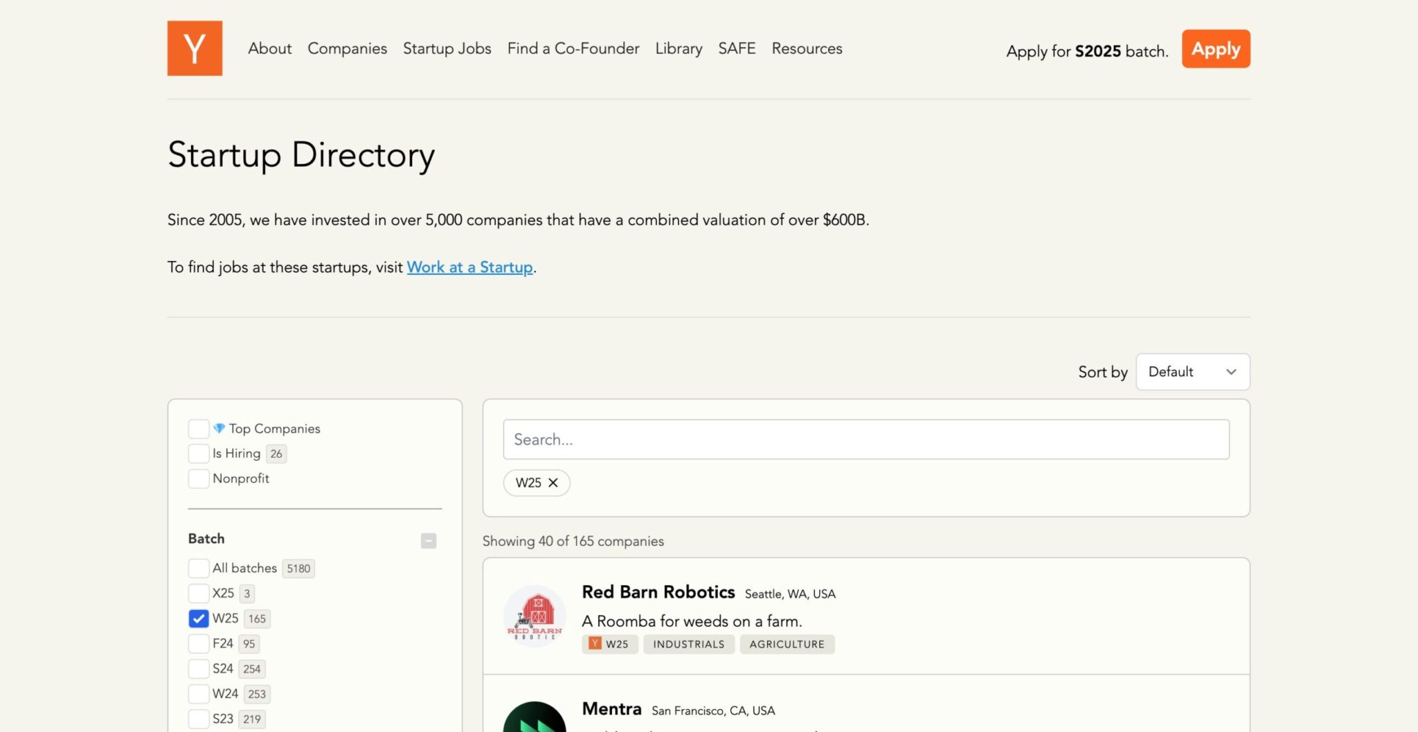 YC W25のAIと生成AIスタートアップ160社とカオスマップ | DeskrexAIリサーチ
